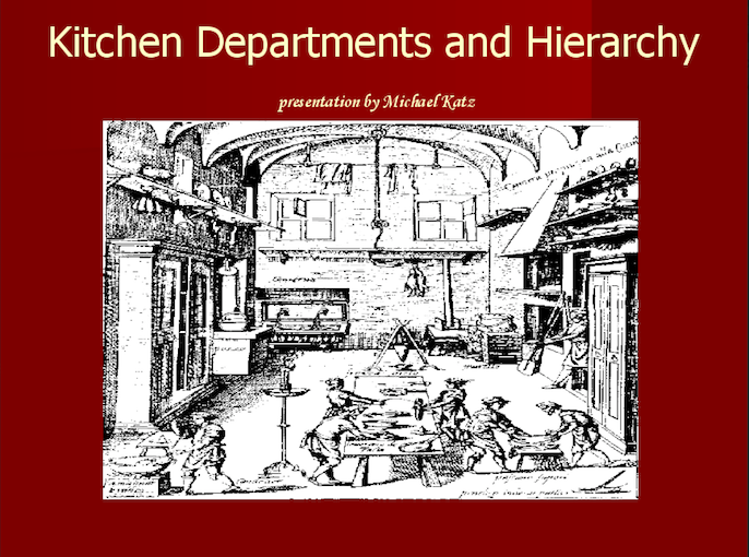 Tips and Guidance for the Young Chef: The Kitchen, Departments and ...